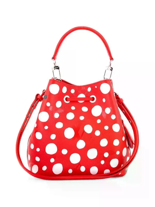 LOUIS VUITTON Yayoi Kusama Infinity Dots Monogram Empreinte Giant Bb Bucket Bag