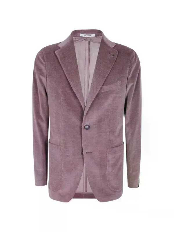 Tagliatore Montecarlo Corduroy Blazer - Red
