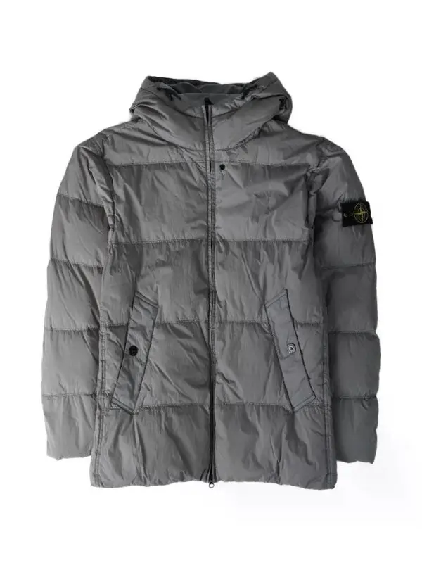 Stone Island Crinkle Reps Ny Hooded Jacket