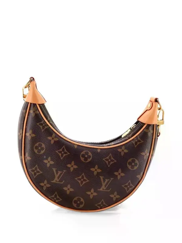 LOUIS VUITTON Monogram Canvas Loop Hobo Bag