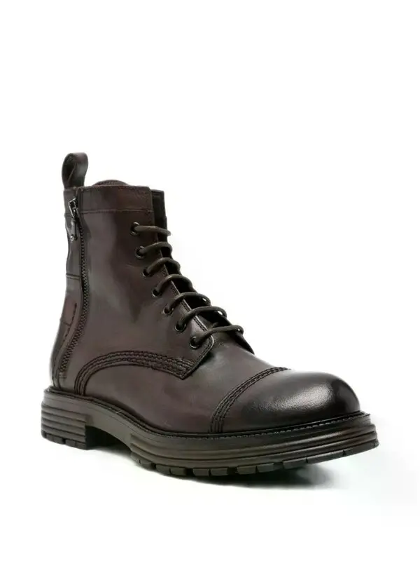 LEQARANT Berlin54 Lace-up Boots - Brown