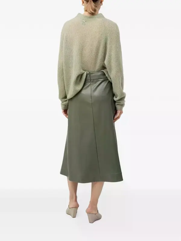 BOSS Faux-leather Skirt