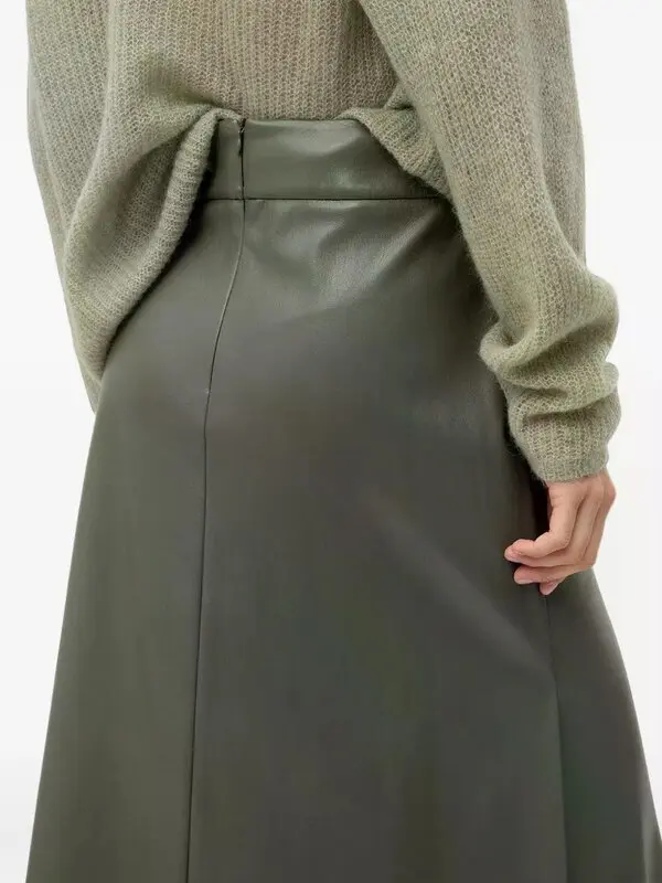 BOSS Faux-leather Skirt