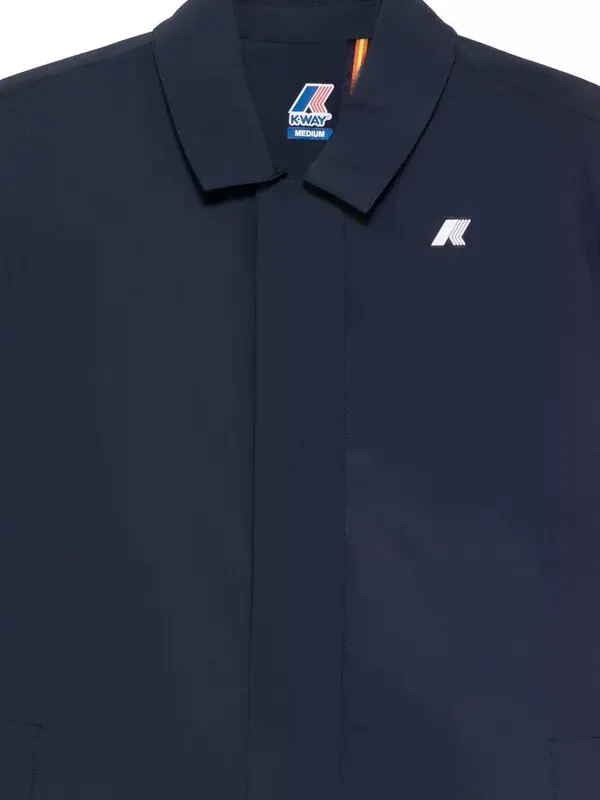 K-WAY Benoit Logo-patch Coat