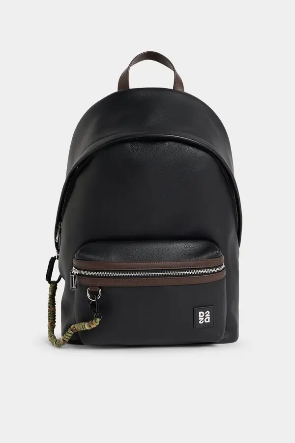 Dsquared2 Upside Down Backpack - Black