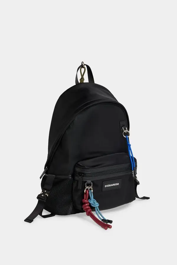 Dsquared2 Nylon Backpack With Knotted Details