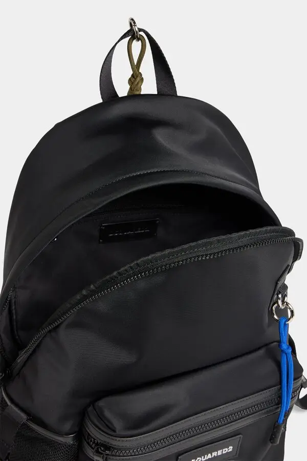 Dsquared2 Nylon Backpack With Knotted Details