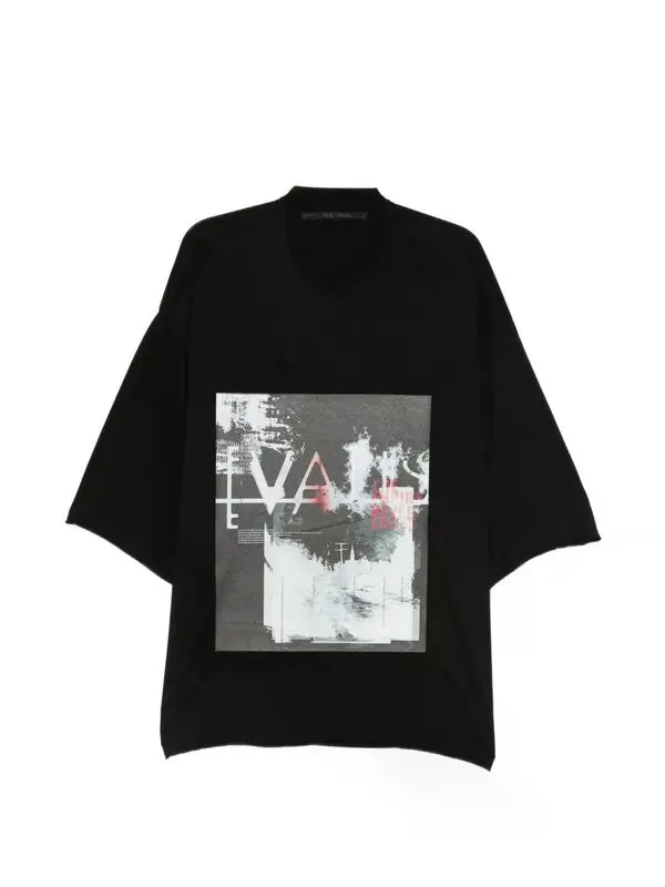 JULIUS Valis Over T-shirt - Black