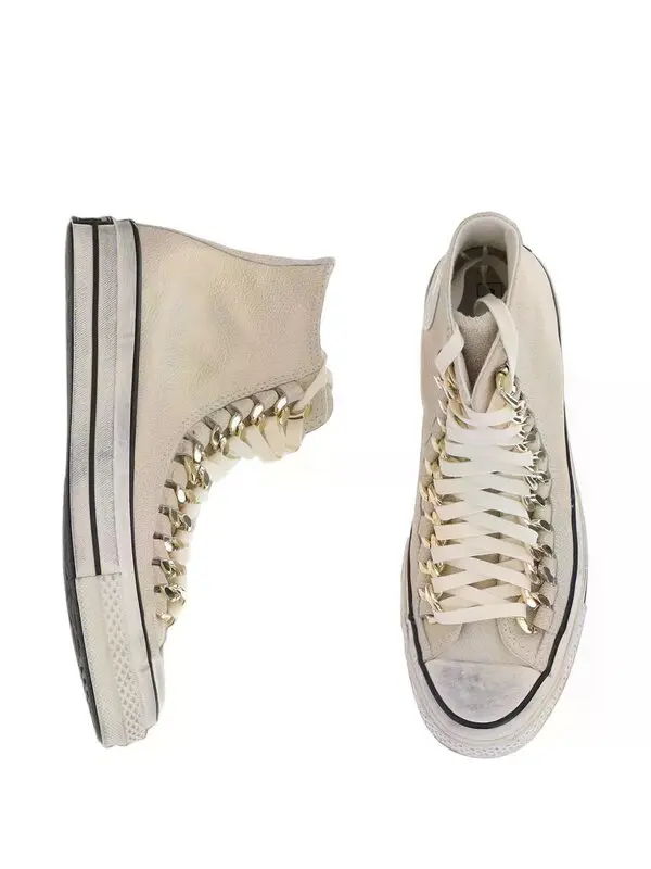 CONVERSE Chuck 70 Industrial Glam Chain-link High-top Sneakers
