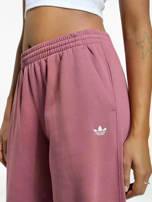 Adidas Logo-embroidered Elasticated Track Pants