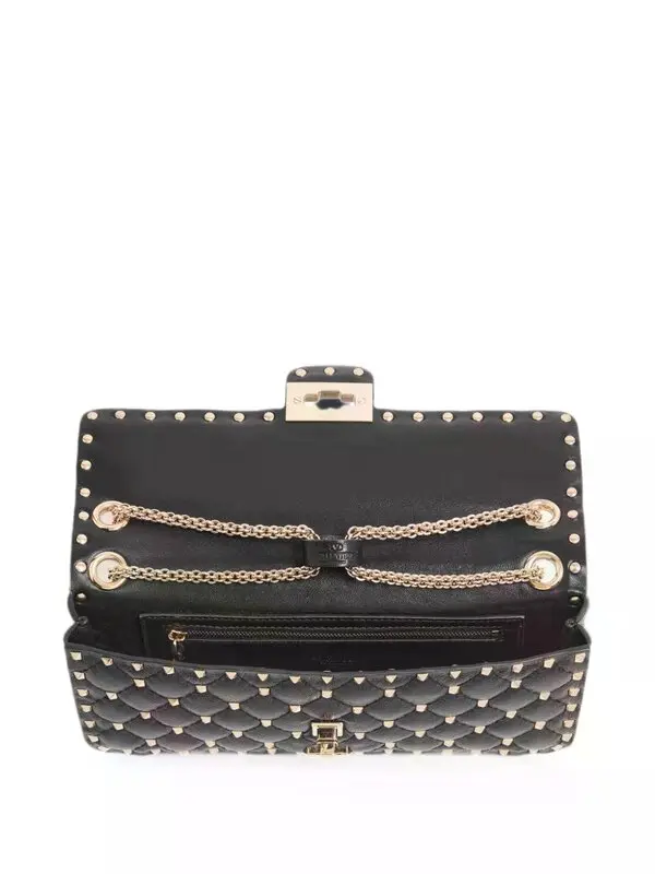 Valentino Garavani Rockstud Spike Medium Shoulder Bag In Kidskin