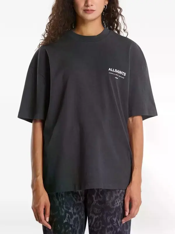 ALLSAINTS Backstage Logo-print T-shirt - Grey
