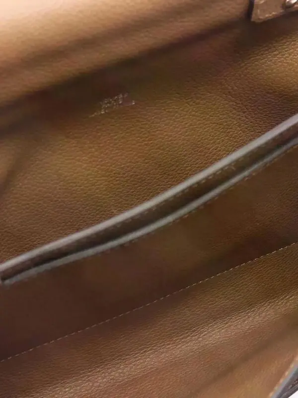 Hermès 2021 Evercolor H Passant Crossbody Bag