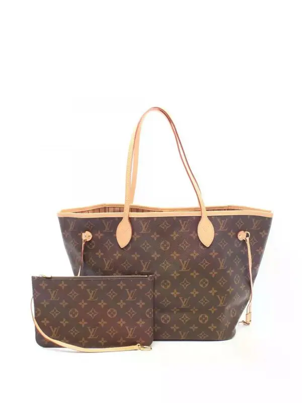 LOUIS VUITTON 2000-2026 Monogram Neverfull Mm Tote Bag
