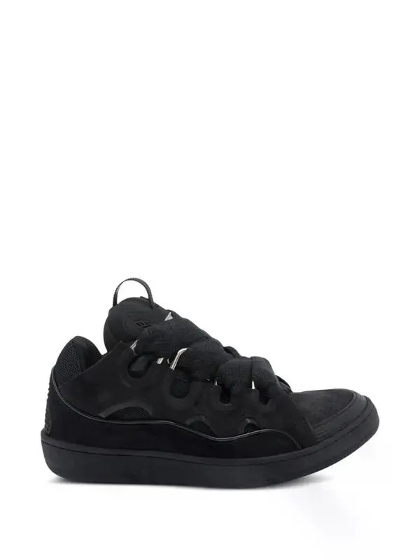 LANVIN Curb Suede Sneakers