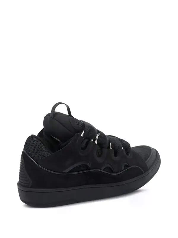 LANVIN Curb Suede Sneakers