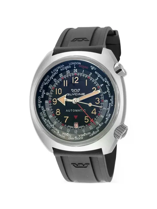 GLYCINE Airman Sst Gmt 43mm Watch - Blue