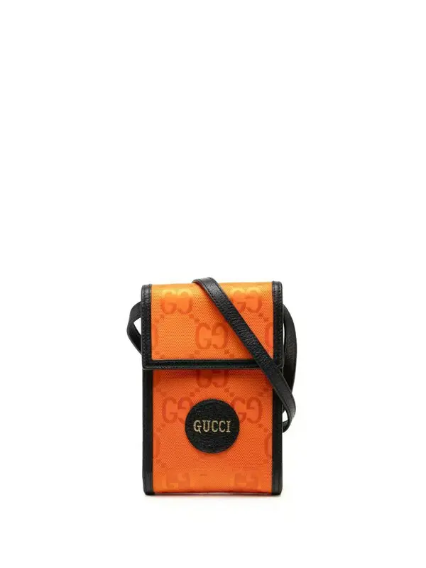 Gucci 2016-2026 Off The Grid Mini Gg Econyl Crossbody Bag - Orange