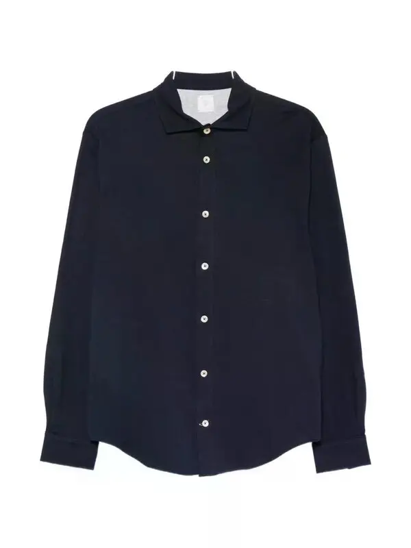 Eleventy Button-down Long-sleeve Shirt