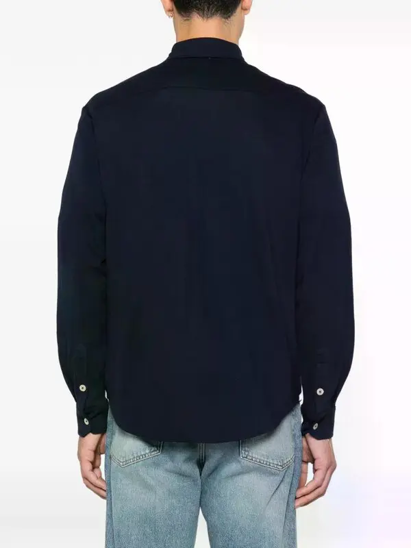 Eleventy Button-down Long-sleeve Shirt