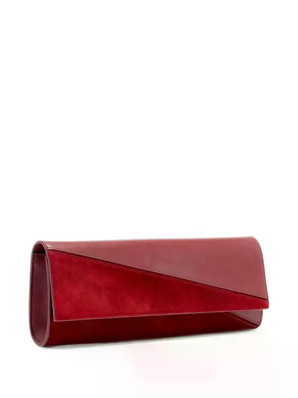Proenza Schouler Hex Clutch In Smooth Calf And Lux Suede