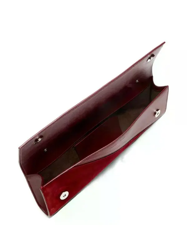 Proenza Schouler Hex Clutch In Smooth Calf And Lux Suede
