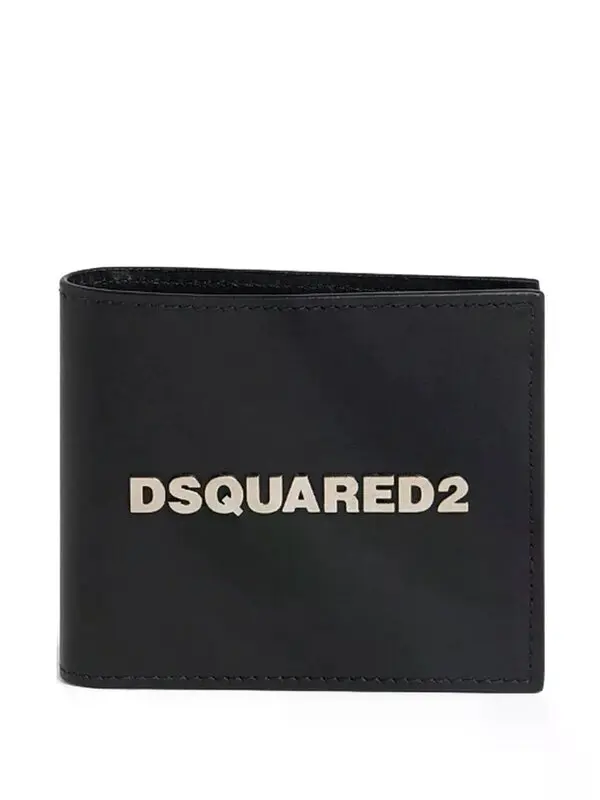 Dsquared2 Logo-plaque Leather Wallet