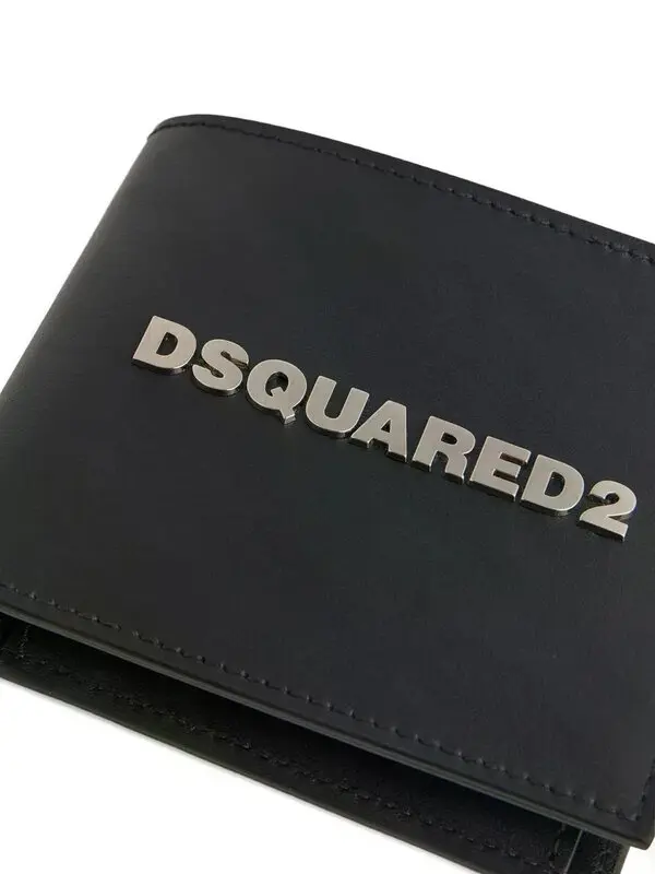 Dsquared2 Logo-plaque Leather Wallet