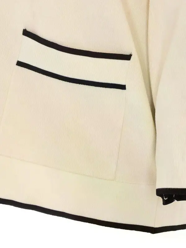 Elisabetta Franchi Logo-knit Button-up Cardigan