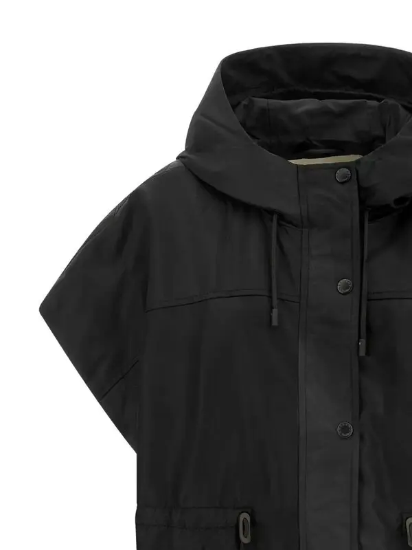 Max Mara Wkdorigano Quilted Hooded Vest