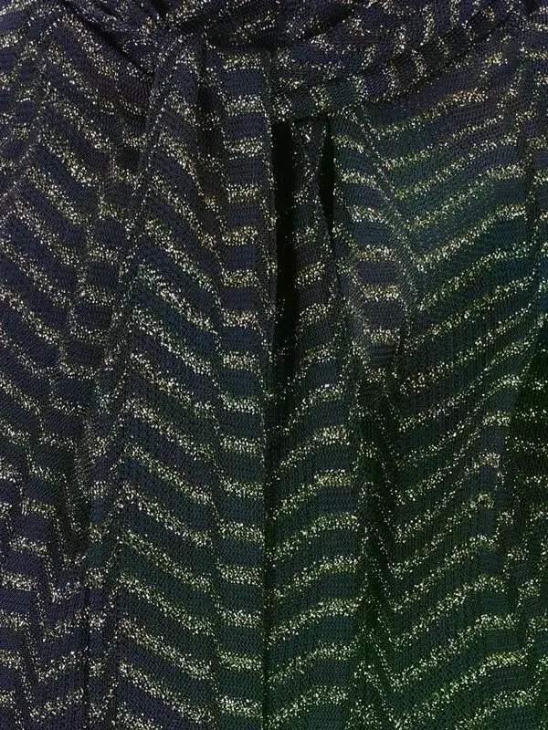 Missoni Sleeveless Mini Dress With Scarf-collar
