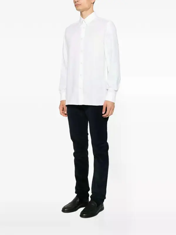 Jacob Cohen Button-down Long-sleeve Shirt - White