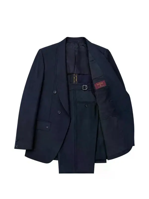 FRANZESE COLLECTION Montecarlo Casino Herringbone Suit