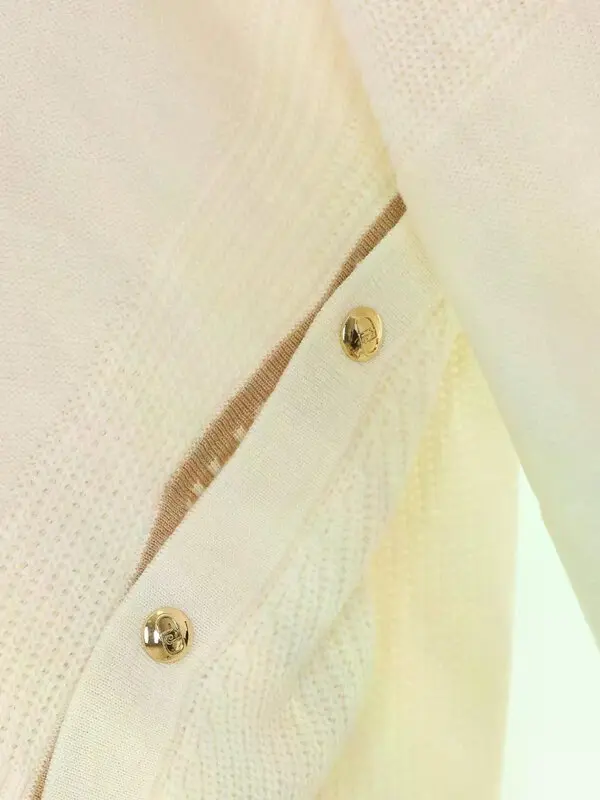 Liu Jo Wool-blend Turtleneck With Buttons