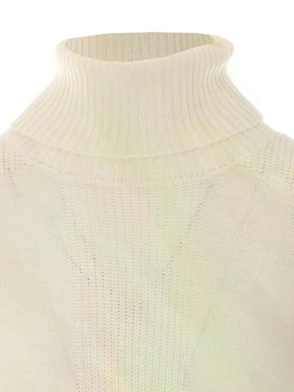 Liu Jo Wool-blend Turtleneck With Buttons