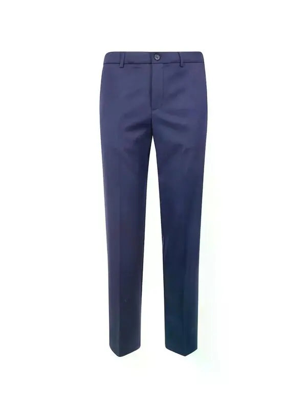 CRUNA Midtown Tailored Wool Trousers - Blue