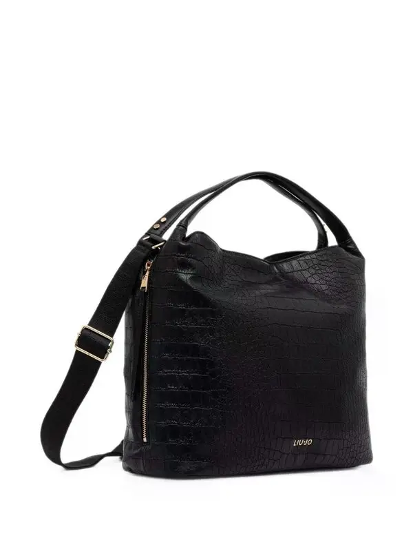 Liu Jo Large Croc-effect Tote Bag