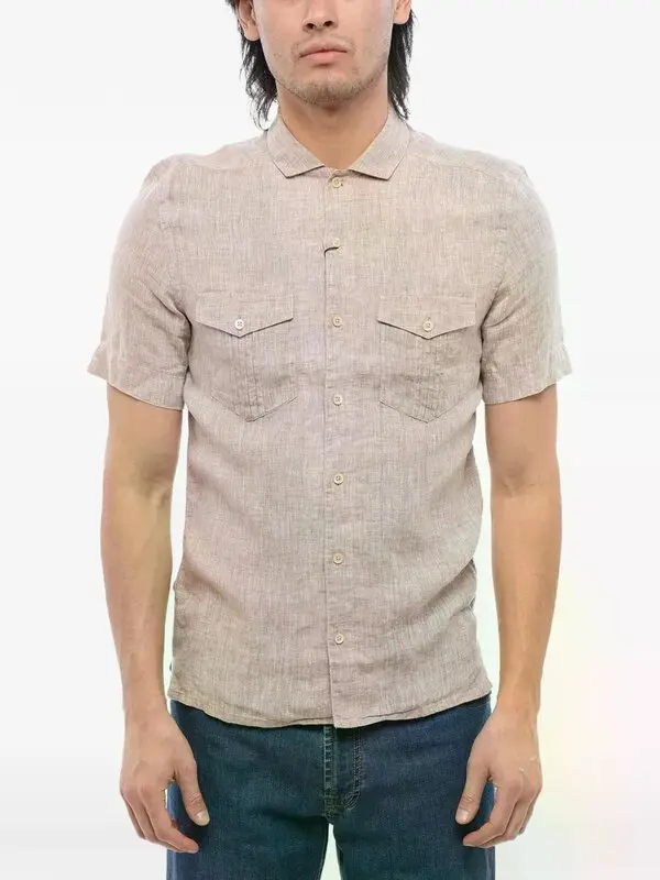 Corneliani Saharan Short-sleeve Shirt