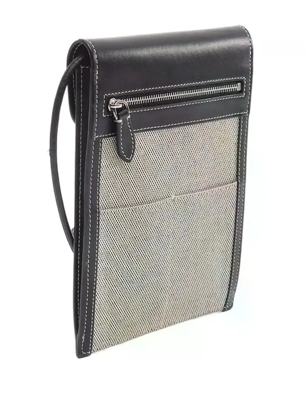 Burberry 2000-2017 Canvas Horseferry Print Crossbody Bag