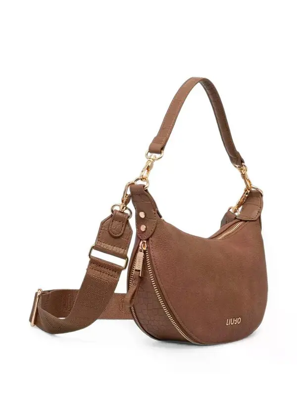 Liu Jo Logo-plaque Shoulder Bag - Brown