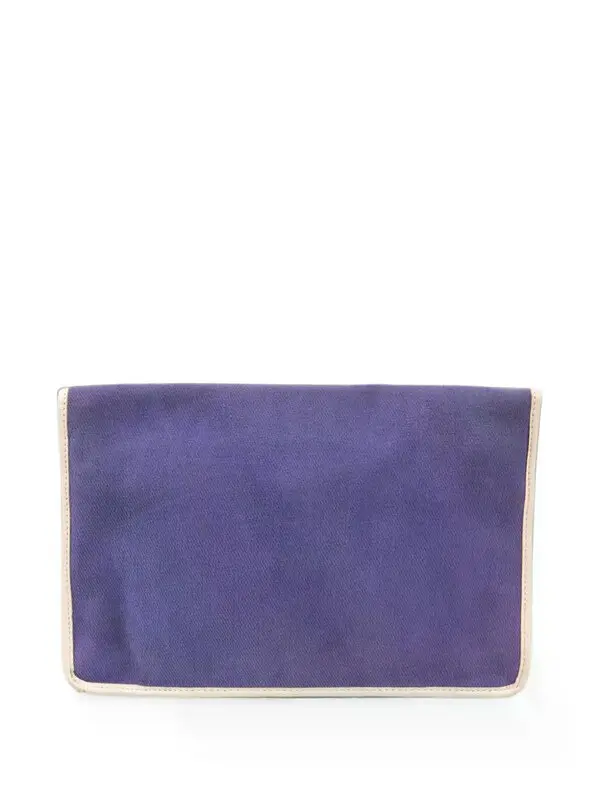 Celine 1970s Triomphe Clutch Bag