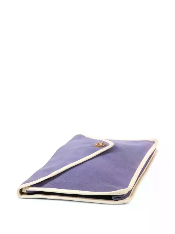 Celine 1970s Triomphe Clutch Bag