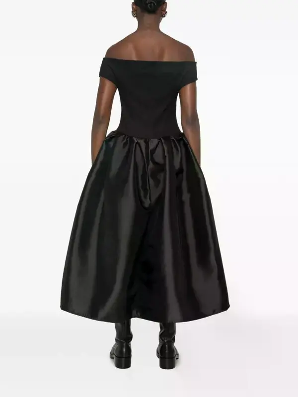MARQUES' ALMEIDA Off-shoulder Puffed Dress