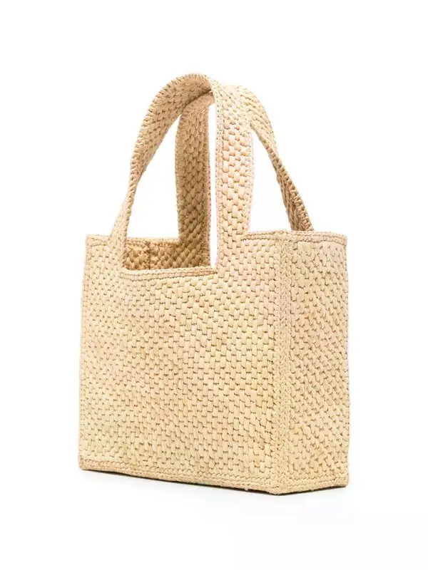 Loewe X Paula's Ibiza Mini Crystal-embellished Tote Bag