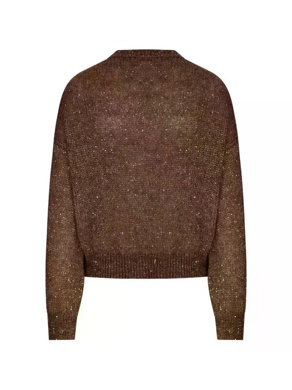 Brunello Cucinelli Sequin-embellished Sweater