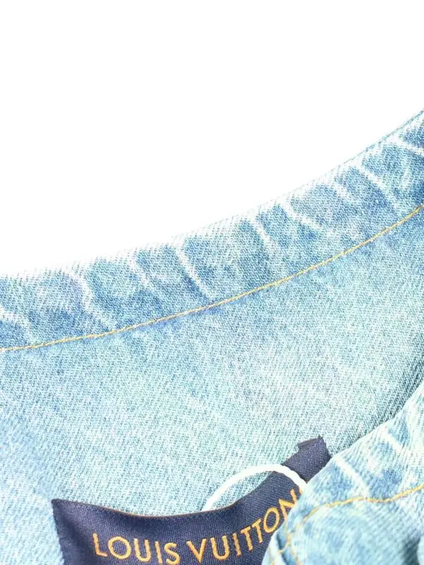 LOUIS VUITTON 2020s Double-breasted Denim Jacket