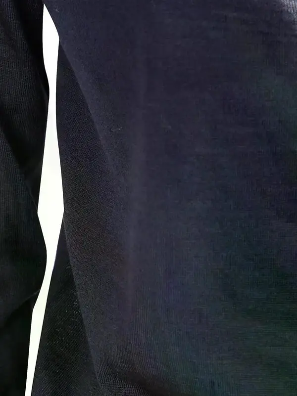 NUUR Cut-out Scarf-detail Sweater