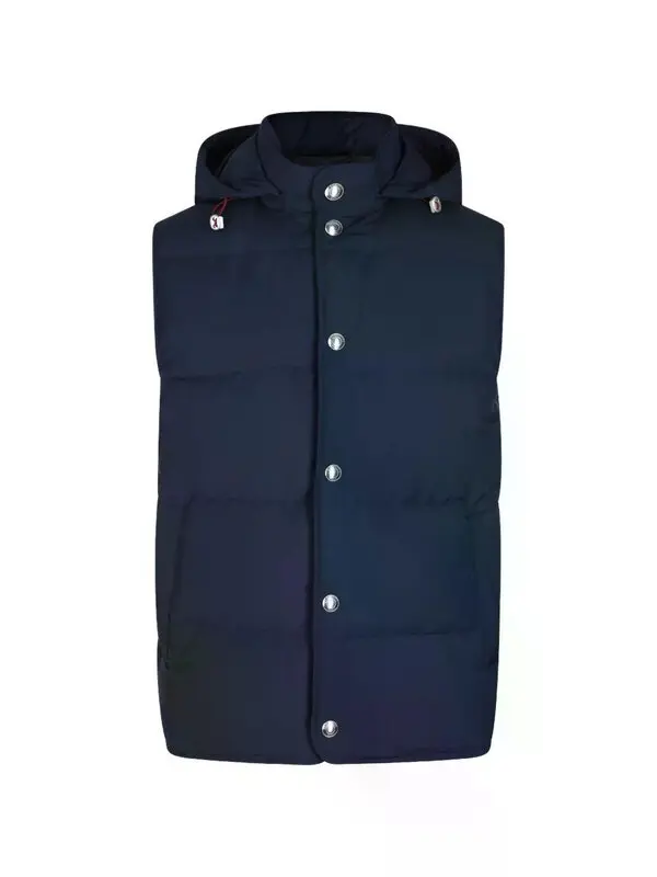 Eleventy Hooded Padded Gilet