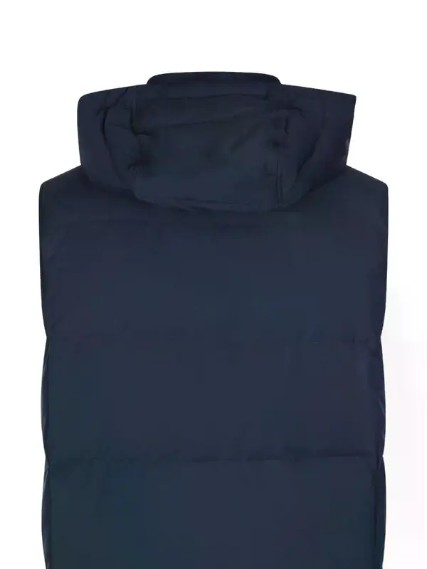 Eleventy Hooded Padded Gilet