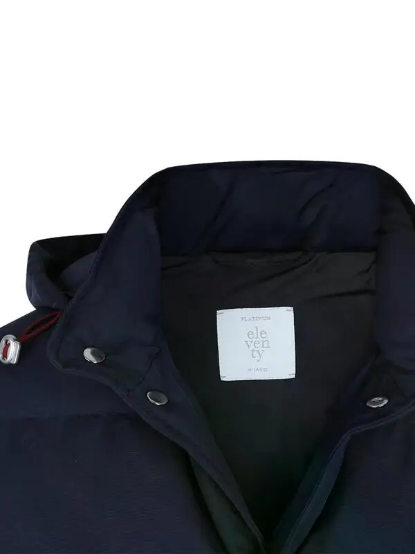 Eleventy Hooded Padded Gilet